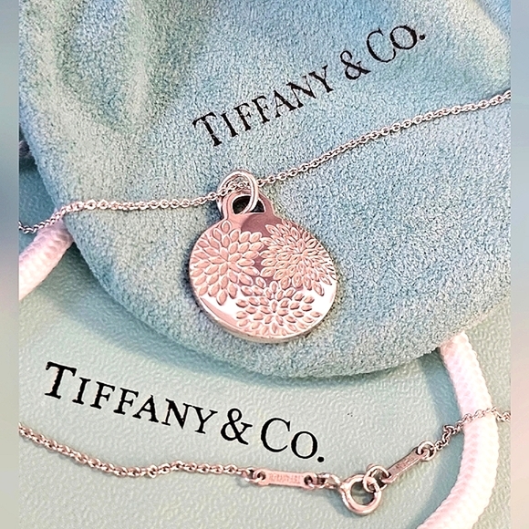 Tiffany & Co. | Jewelry | Tiffany Co Spray Mum Sterling Silvergo Women ...